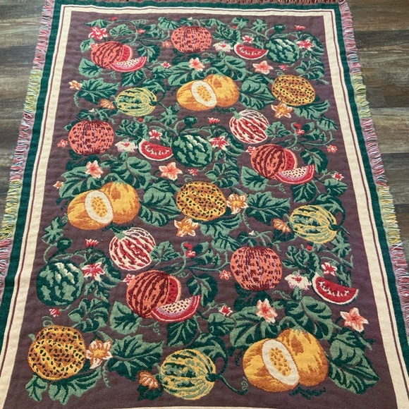 Goodwin Weavers | Bedding | Vintage Goodwin Weavers Tapestry Blanket ...